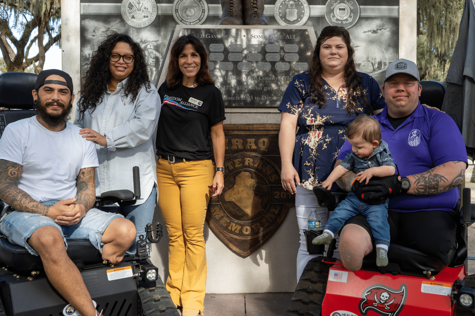 Two Military Heroes Received Customized, All-Terrain Wheelchairs from ...