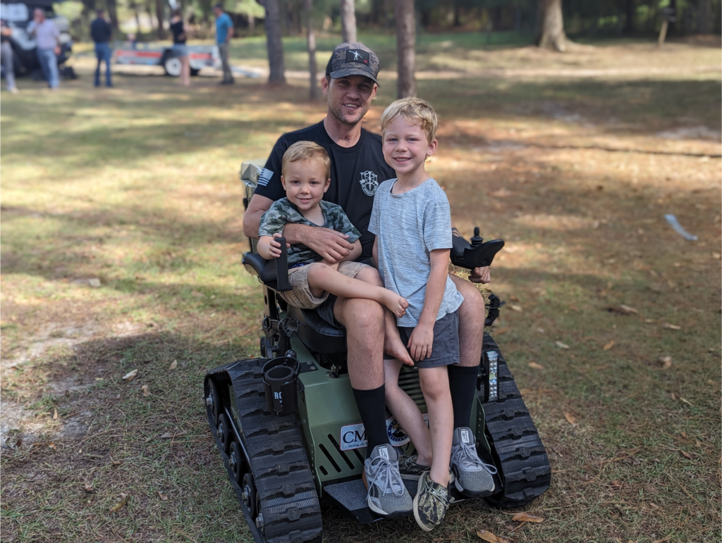 Two All-Terrain Wheelchairs for Two American Heroes - Freedom Alliance