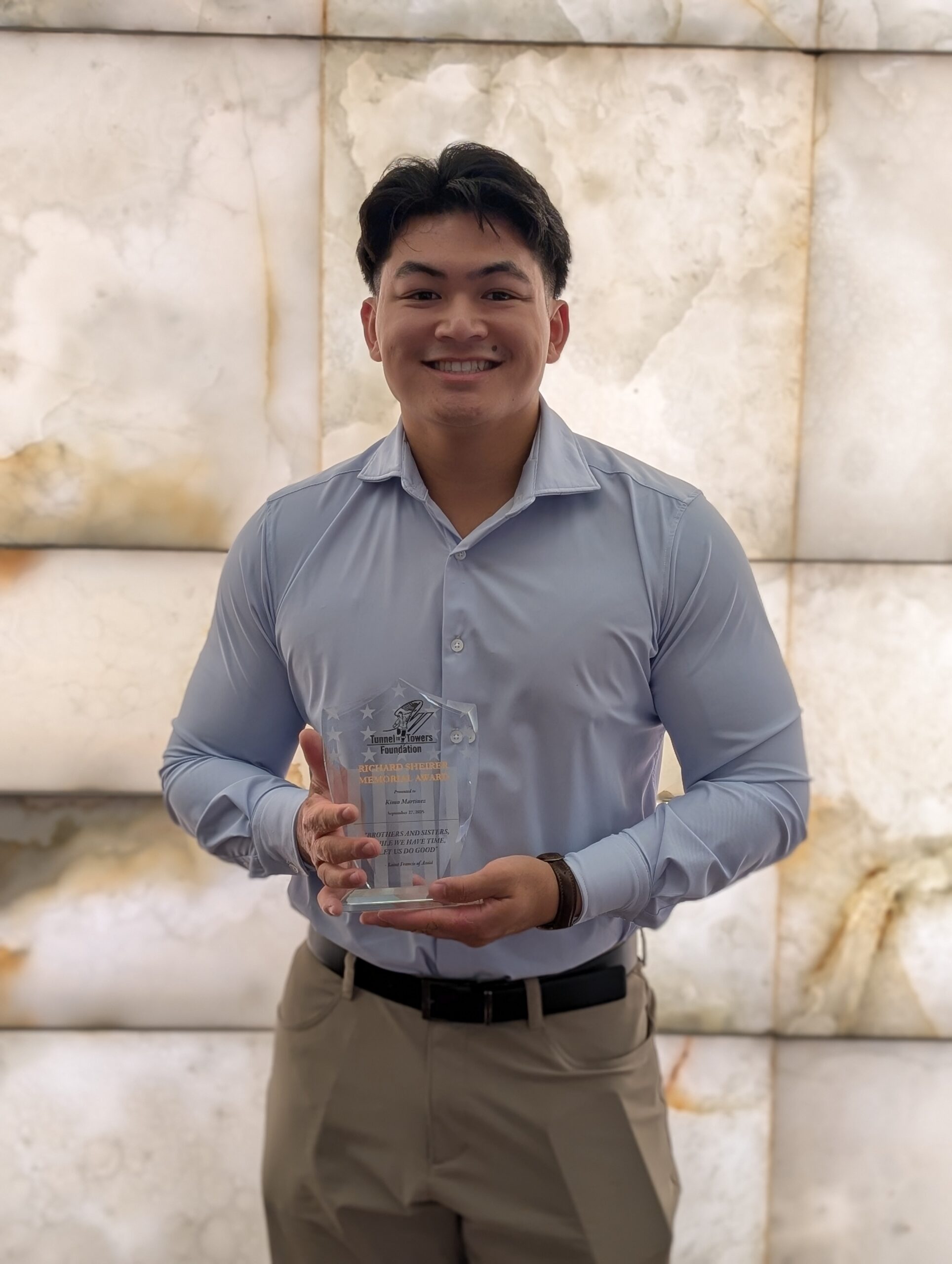 Freedom Alliance Scholar Kimo Martinez Receives Richie Sheirer Memorial ...